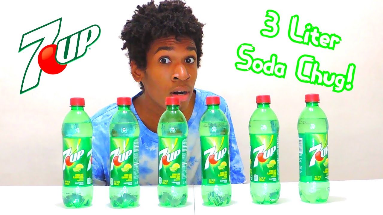 3 Liter 7UP Soda Chug **INTENSE BURPS** - YouTube