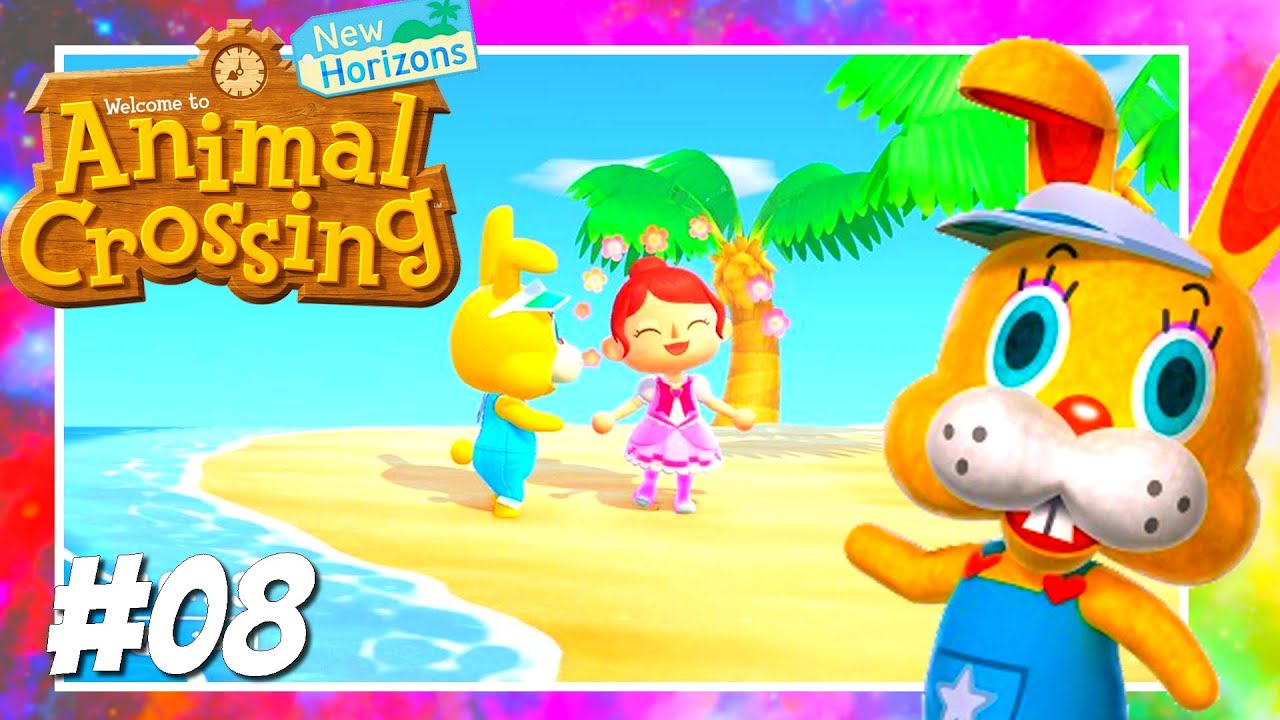 🌳 Animal Crossing New Horizons #08 | Albin et arbre rose ! - YouTube
