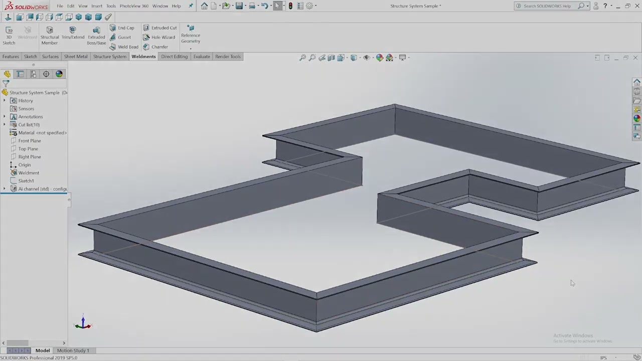 SolidWorks Structure System Setup: Configuration Files Directory and ...