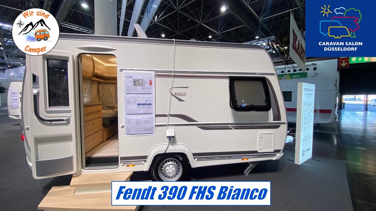 Vorstellung des Fendt Bianco 390 FHS auf dem Caravan Salon 2020 - YouTube