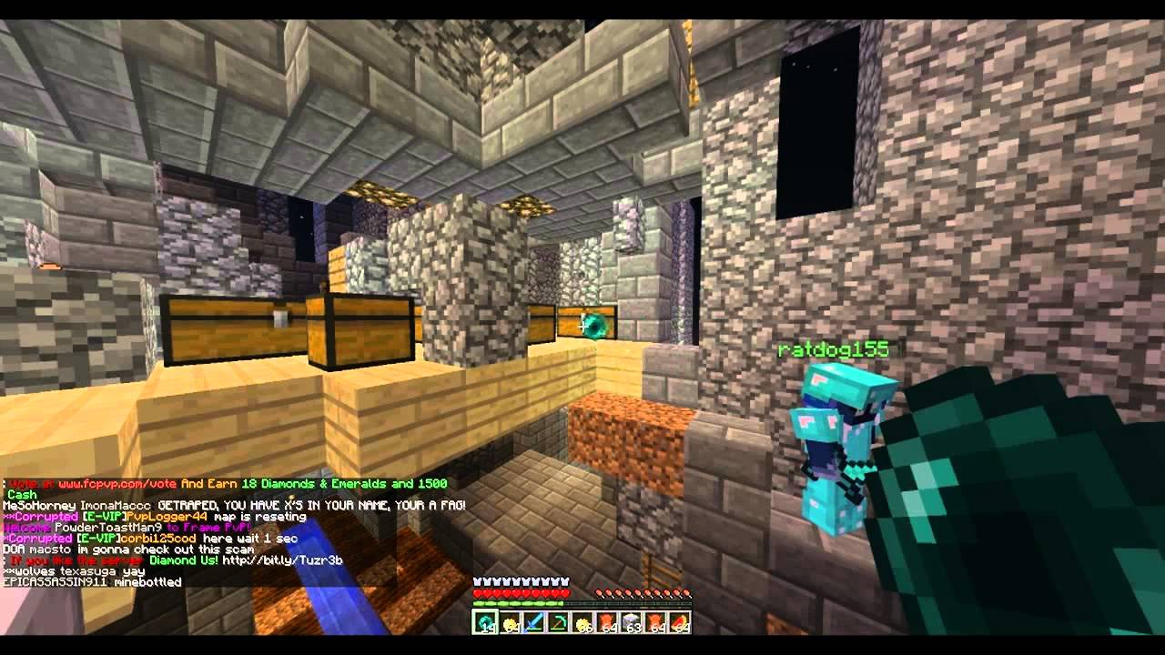 Minecraft Raiding HUGE Base With Loot - YouTube