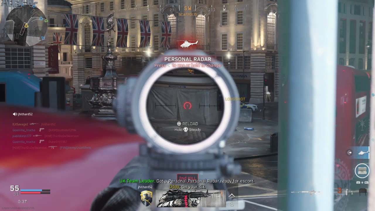 CoD MwF 2 bullets 2 heads - YouTube