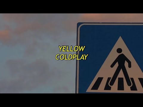 Yellow - Coldplay (video lyric) - YouTube