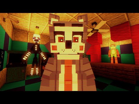 Minecraft FNAF Universe Mod Creative | Building The FNAC Location! [S4 ...