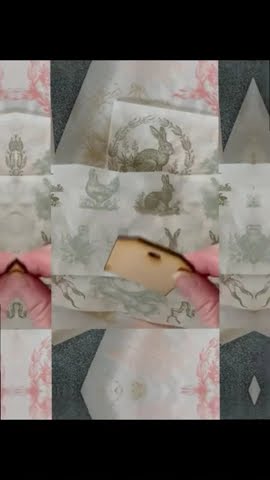 DIY Cottage Tags. IOD Spring Melody Paint Inlay #vintagediy #diyeaster ...