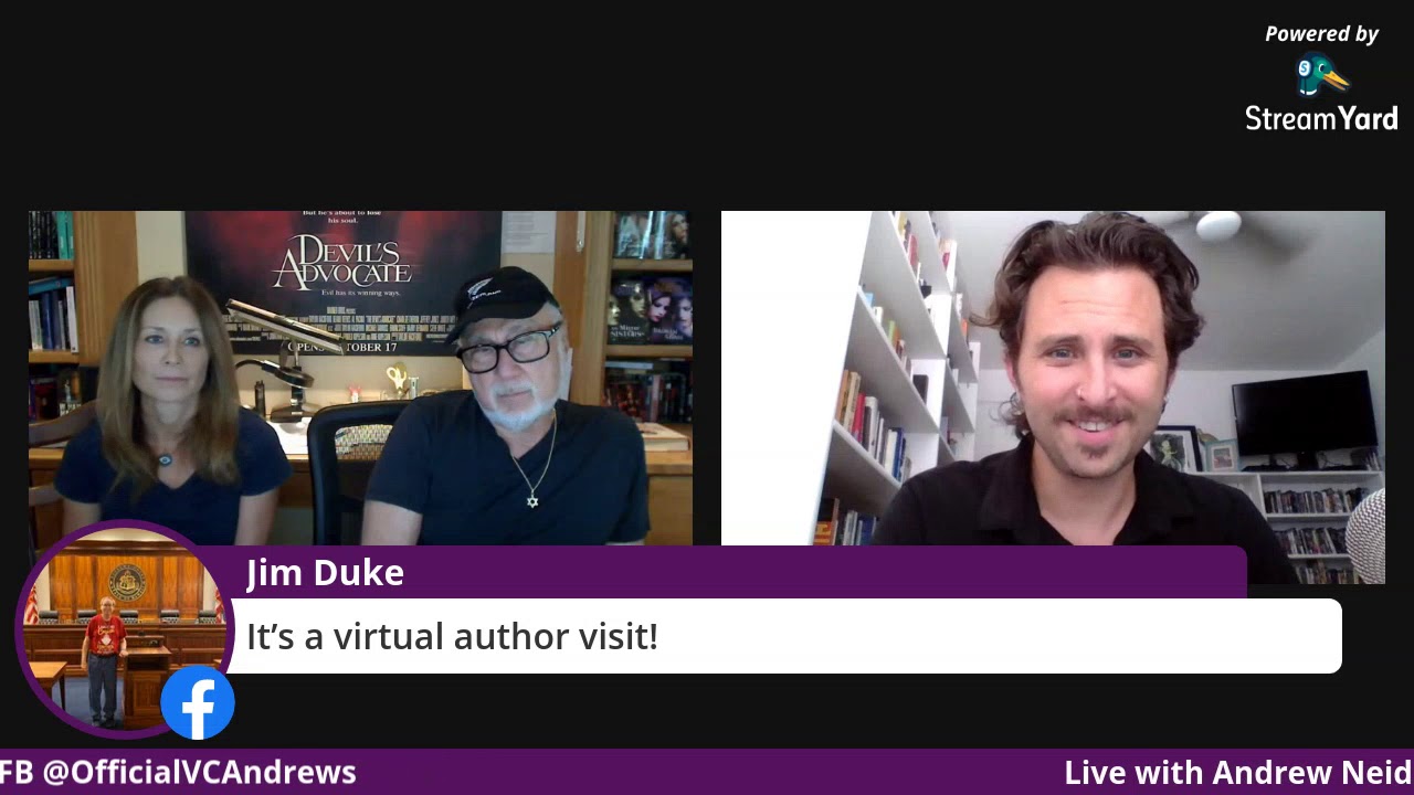 Interview with author Andrew Neiderman, writer of the VC Andrews novels ...