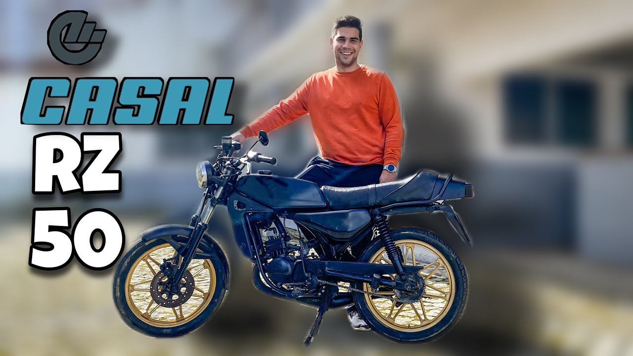 A MINHA NOVA MOTORIZADA - CASAL RZ 50 - YouTube