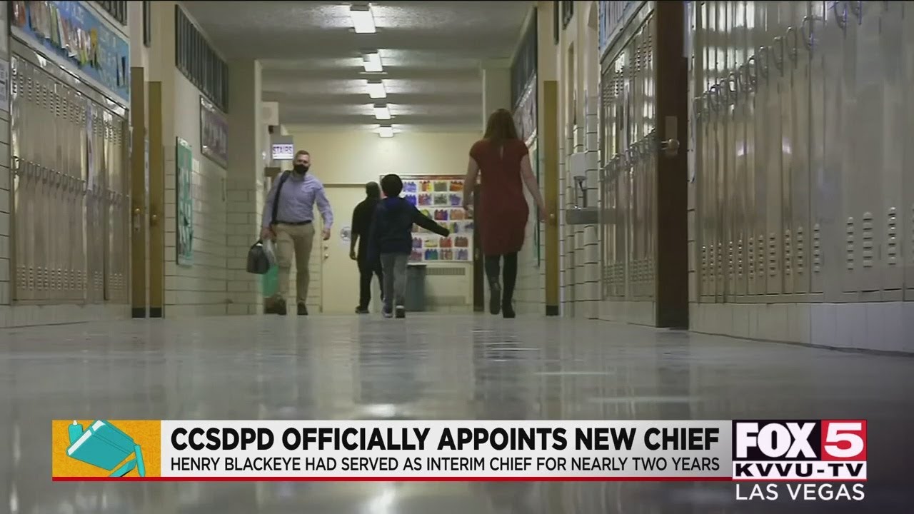 Clark County School District Police Department appoints new chief - YouTube