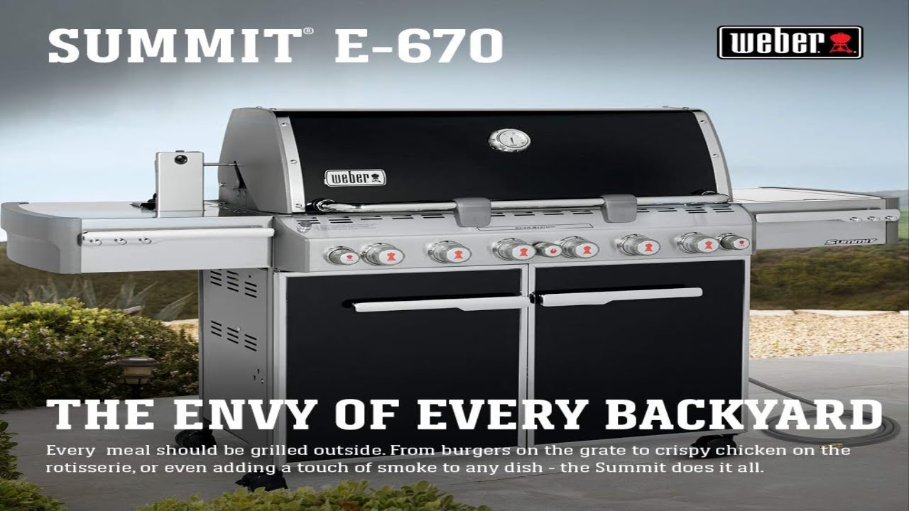 Weber Summit E-670 Review 2020- If Youre A Serious Griller, Get This ...