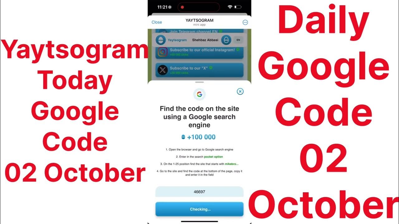 02 October Yaytsogram Daily Google Code | Google code | egg daily google code | yaytsogram daily ...