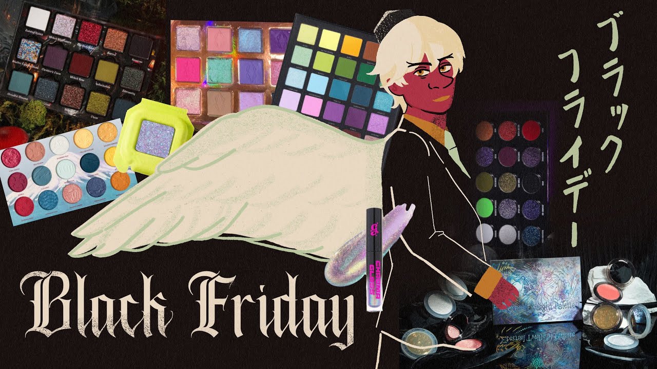 BLACK FRIDAY 2024海外コスメ何買う？ Oden's eye LETHAL Glisten Blend Bunny Ensley ...