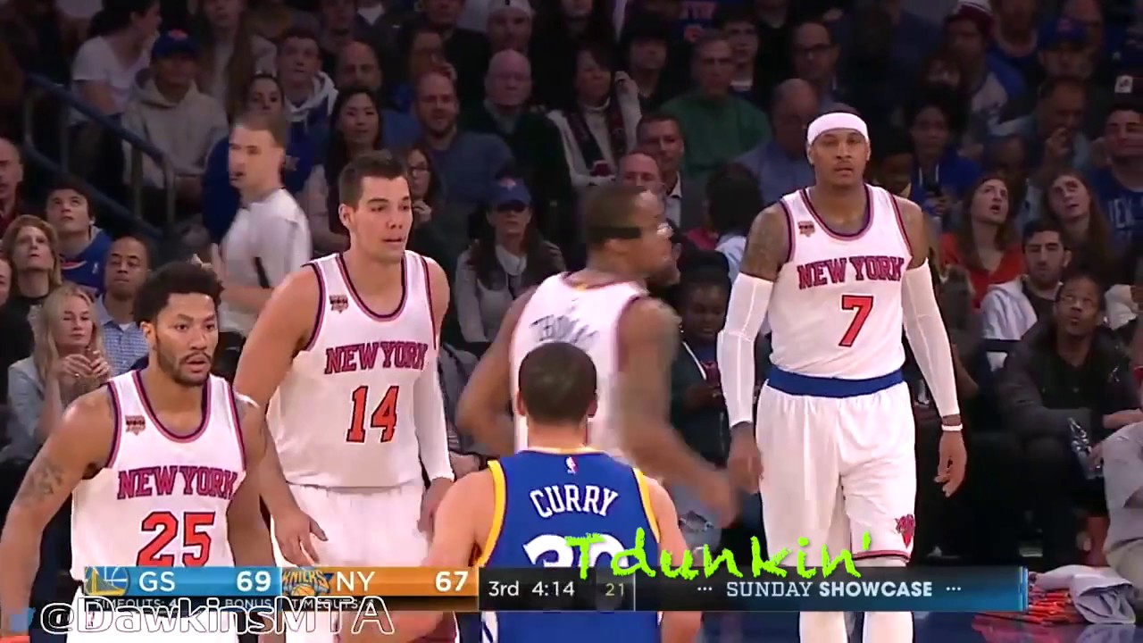 Stephen Curry and Derrick Rose fight to death!!! - YouTube