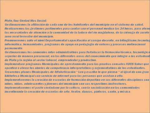 Jaime Peña Peñaranda Alcalde 20112 2015 - YouTube