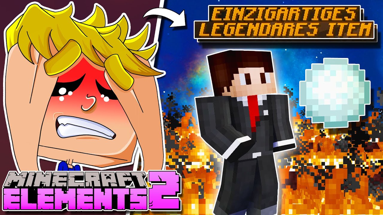THEJOCRAFT ZERSTÖRT WICHTIGERS UNIQUE ITEM! - Minecraft Elements 2 #45 - YouTube
