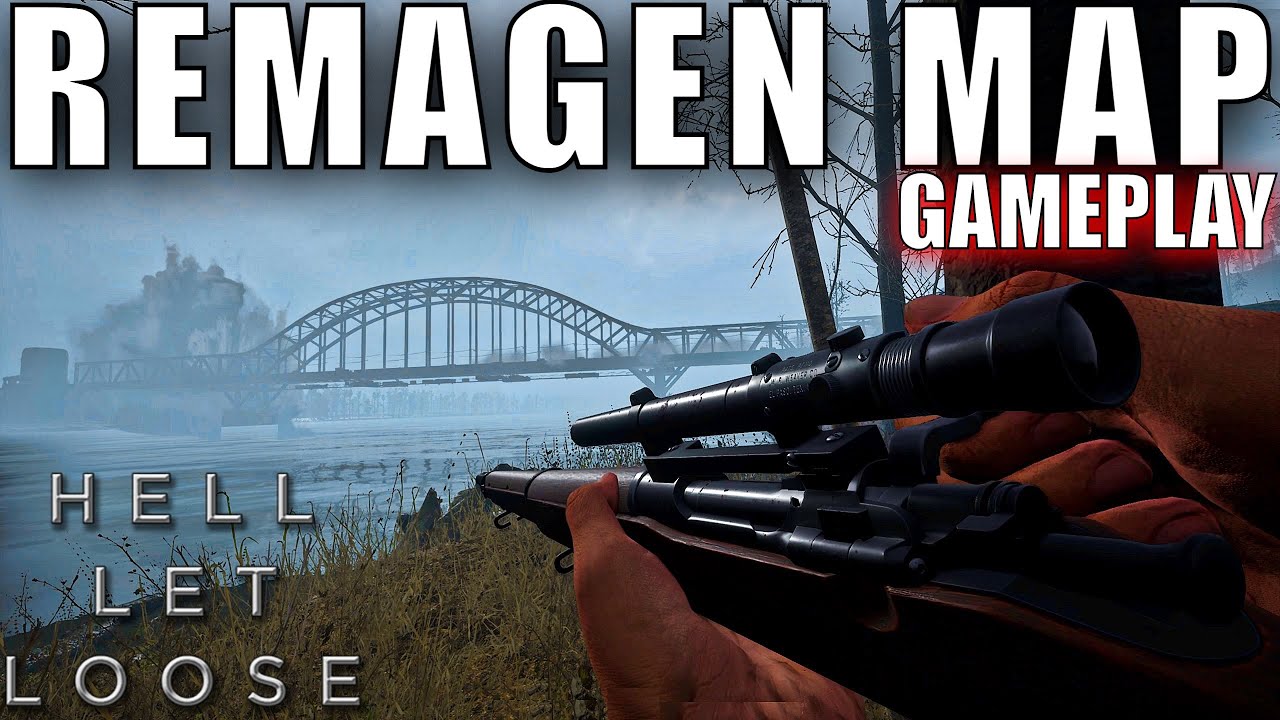 HELL LET LOOSE REMAGEN Map Gameplay Test for UPDATE 12 - YouTube