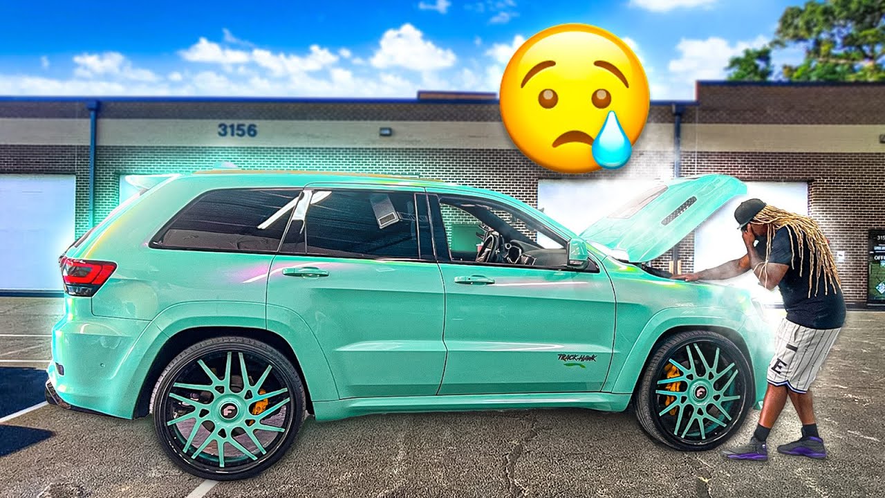 HAVING PROBLEMS WITH THE MOTOR IN MY TRACKHAWK.. I KNEW IT!! - YouTube