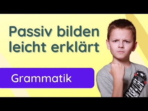 Passiv bilden ⭐️⭐️⭐️ Erklärung, Beispiele und Übung - YouTube