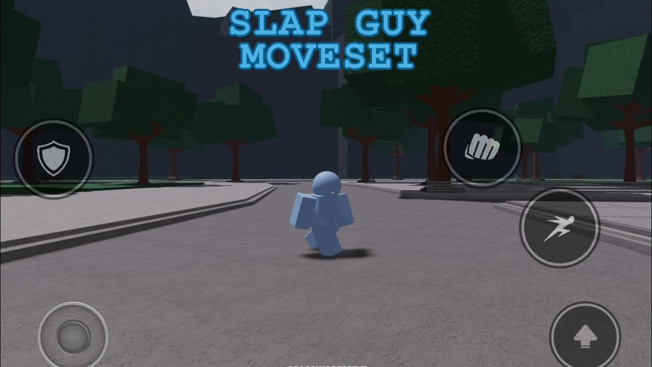 Slap Guy Moveset | The Strongest Battlegrounds | - YouTube