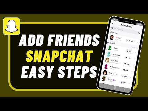 How to Add Friends /Someone on Snapchat ?