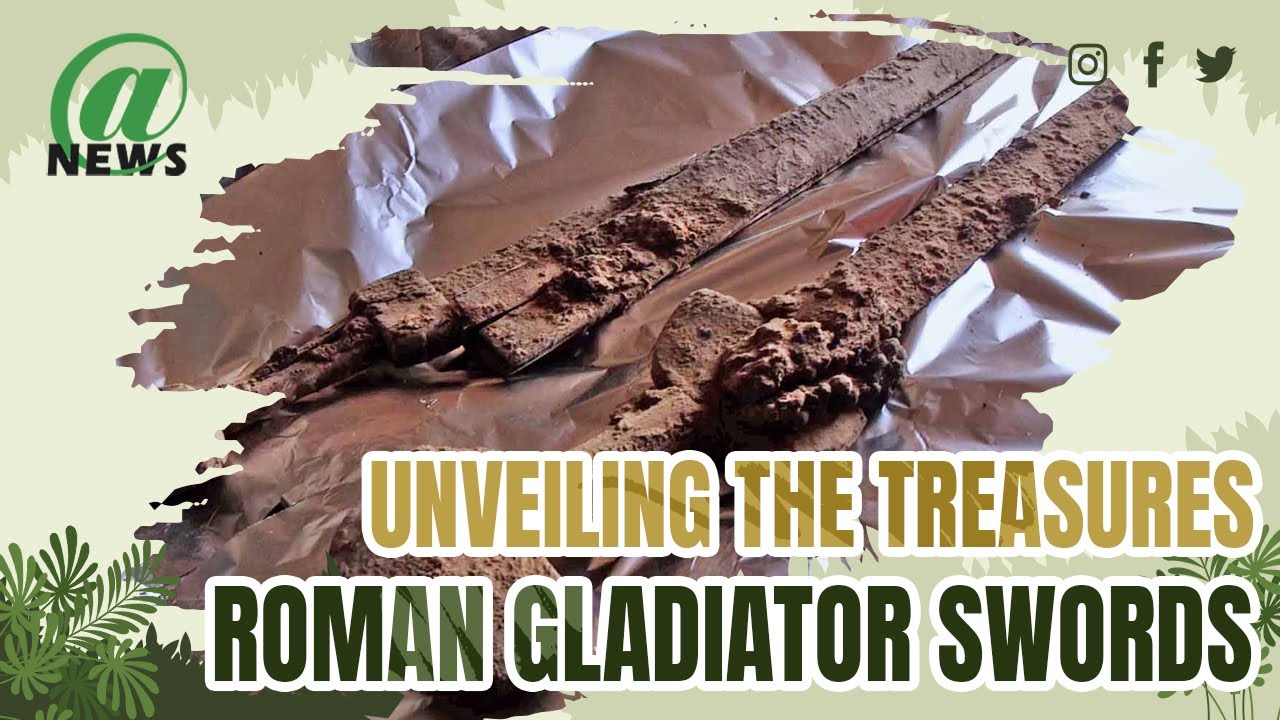 Rare Roman Gladiator Swords Unearthed In Ancient Arms Cache - YouTube