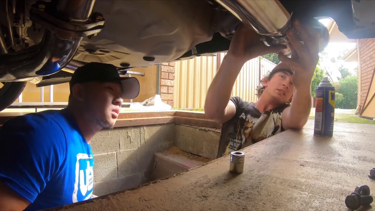 Subaru WRX STI Ultrex Ultimate Series Catback Superloud exhaust - YouTube