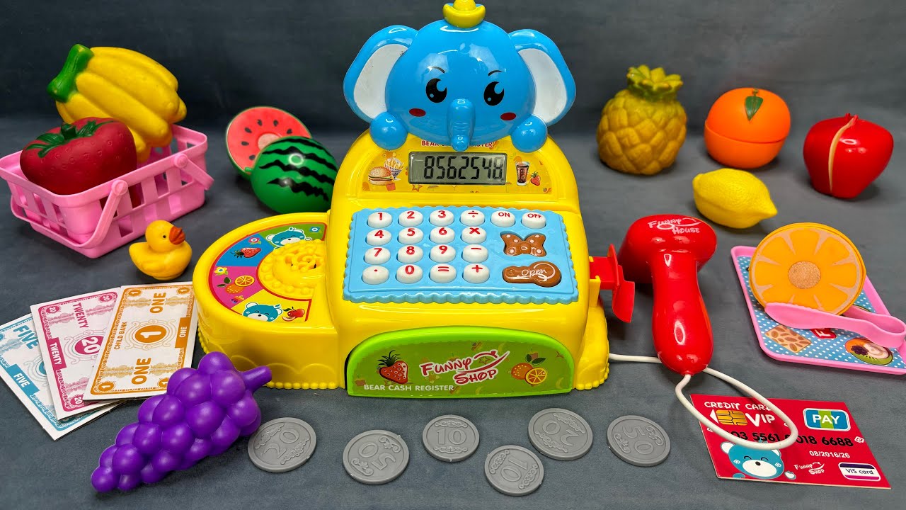 7 Minutes Satisfying With Unboxing Elephant Cash Register, Cute Toys ...