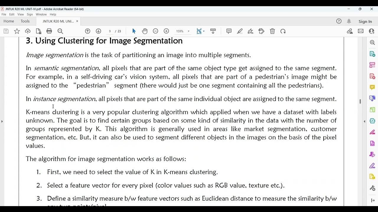 4.3. Using Clustering for Image Segmentation - YouTube