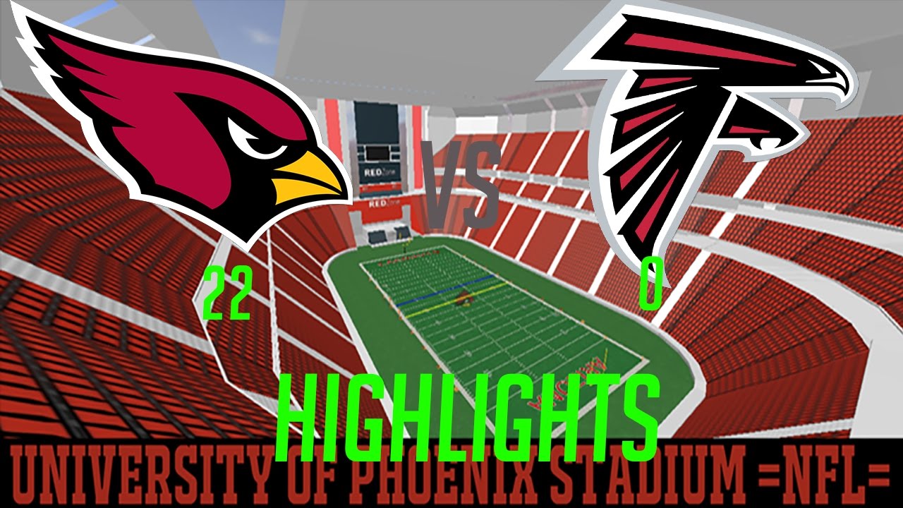 =NFL= ROBLOX Football League: Cardinals VS Falcons Highlights - YouTube
