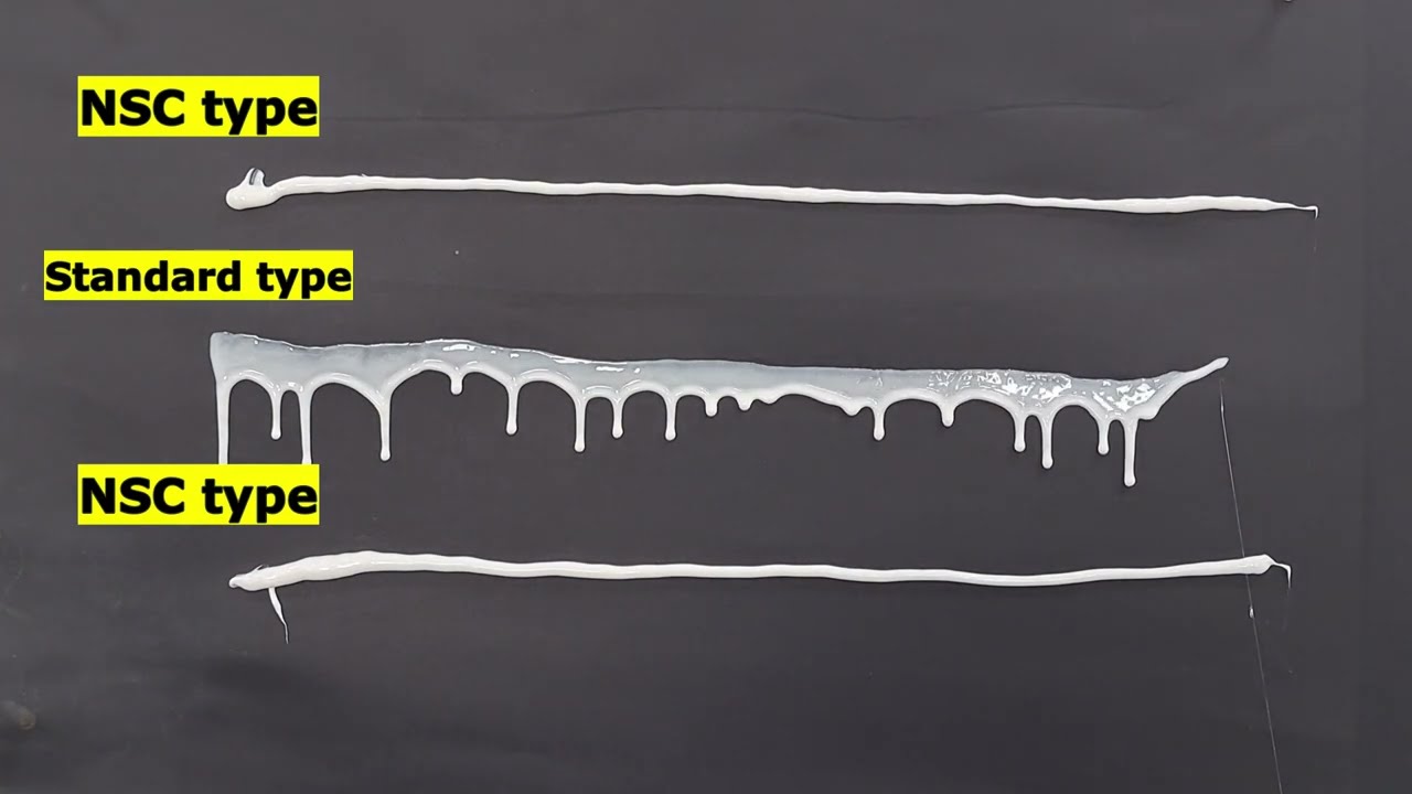 Non-sag and non-drooling/non-drip two component acrylic adhesive for ...