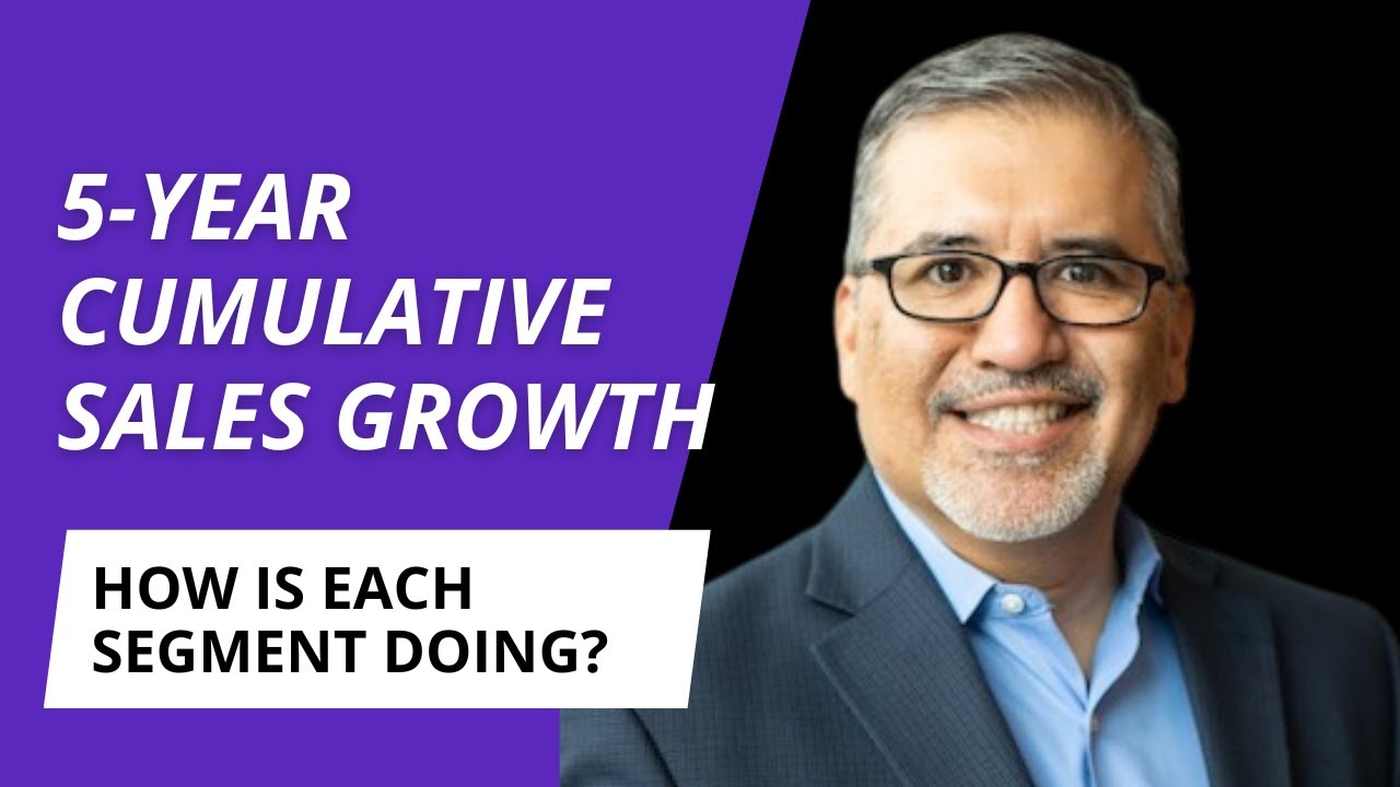5 Year Cumulative Sales Growth: How is Each Segment Doing? - YouTube