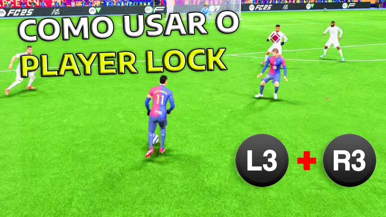 COMO ATIVAR E USAR O PLAYER LOCK NO EA FC 25 - YouTube