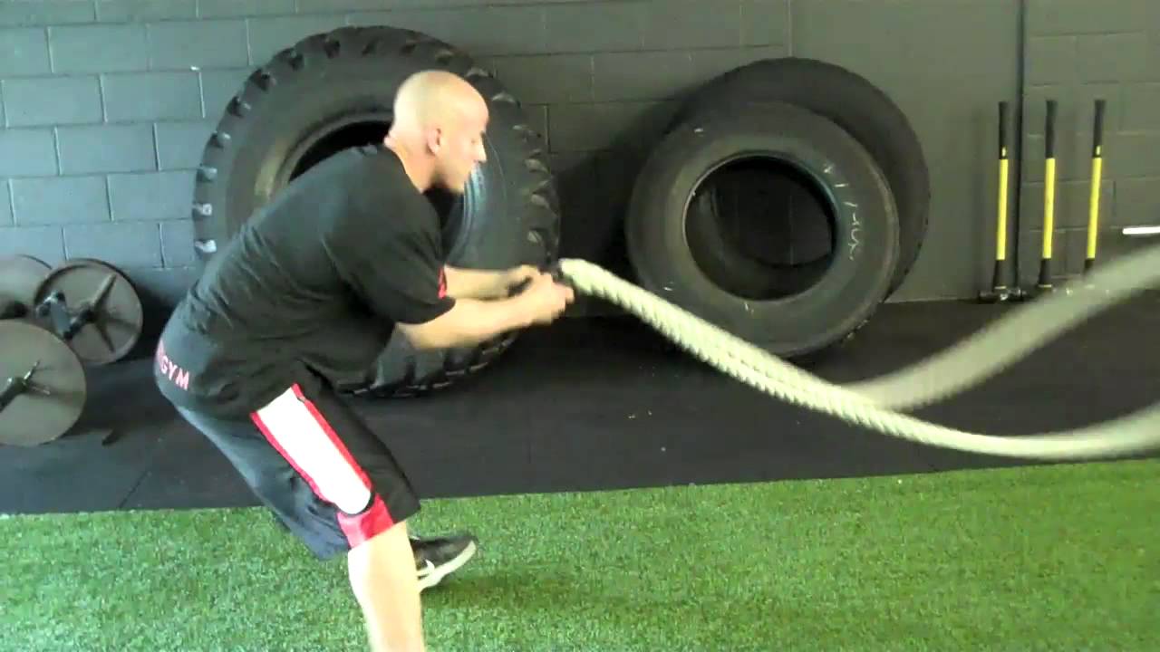 Battle Rope Tech @ Top Line Gym - YouTube