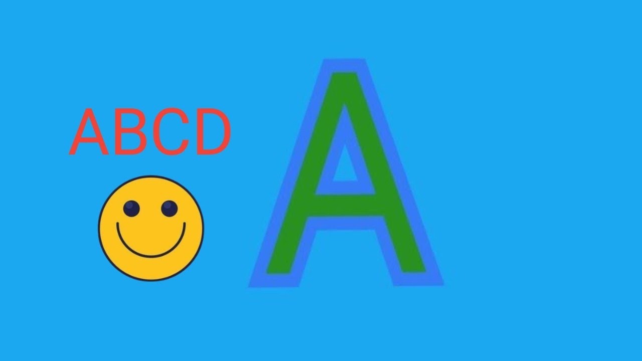ABC Alphabets || kids video || learn letters || abcdefgh - YouTube