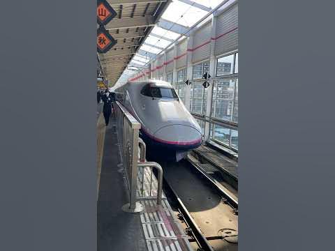 E2系J73編成連結カバーを開く瞬間 - YouTube