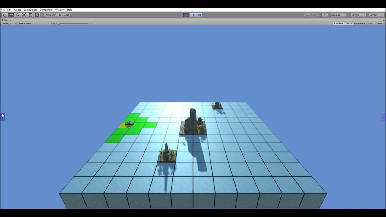 [Unity C# programming] Navigating a turn based board game with 3d tiles ...