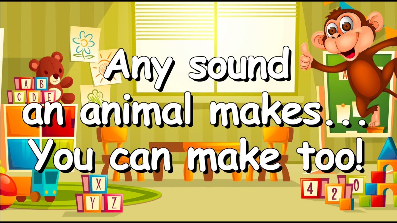 Any Sound an Animal Makes... You Can Make Too! - YouTube