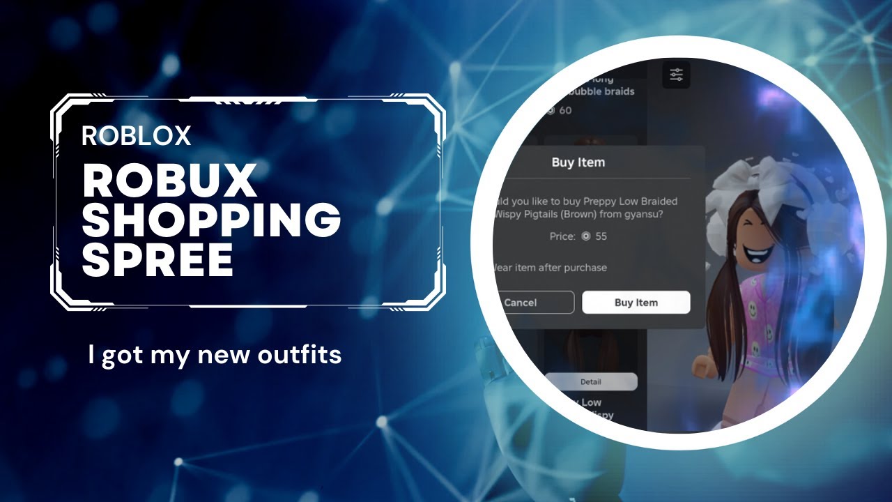 Roblox | Robux shopping spree - YouTube