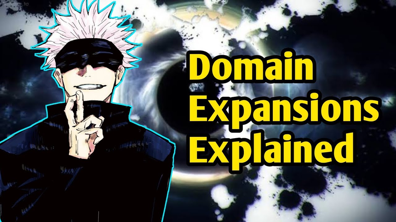 Jujutsu kaisen explained (domain expansions) - YouTube