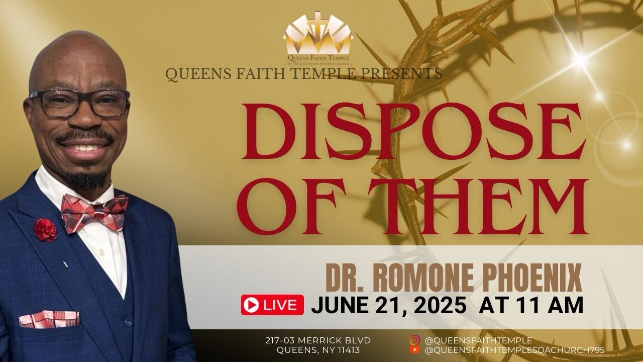"Dispose of Them" - Doctor Romone Phoenix - 06.21.2025 - YouTube