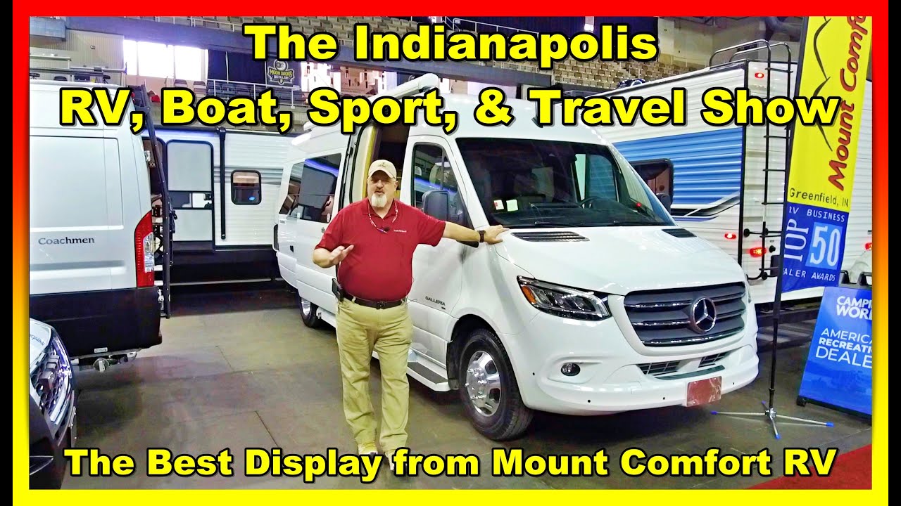 Mount Comfort RV at the 2023 Indianapolis RV, Boat, Sport, & Travel ...