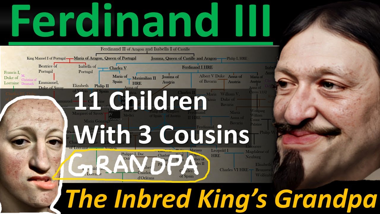 FERDINAND III HABSBURG: Had 11 Children With 3 Cousins- His Inbred ...