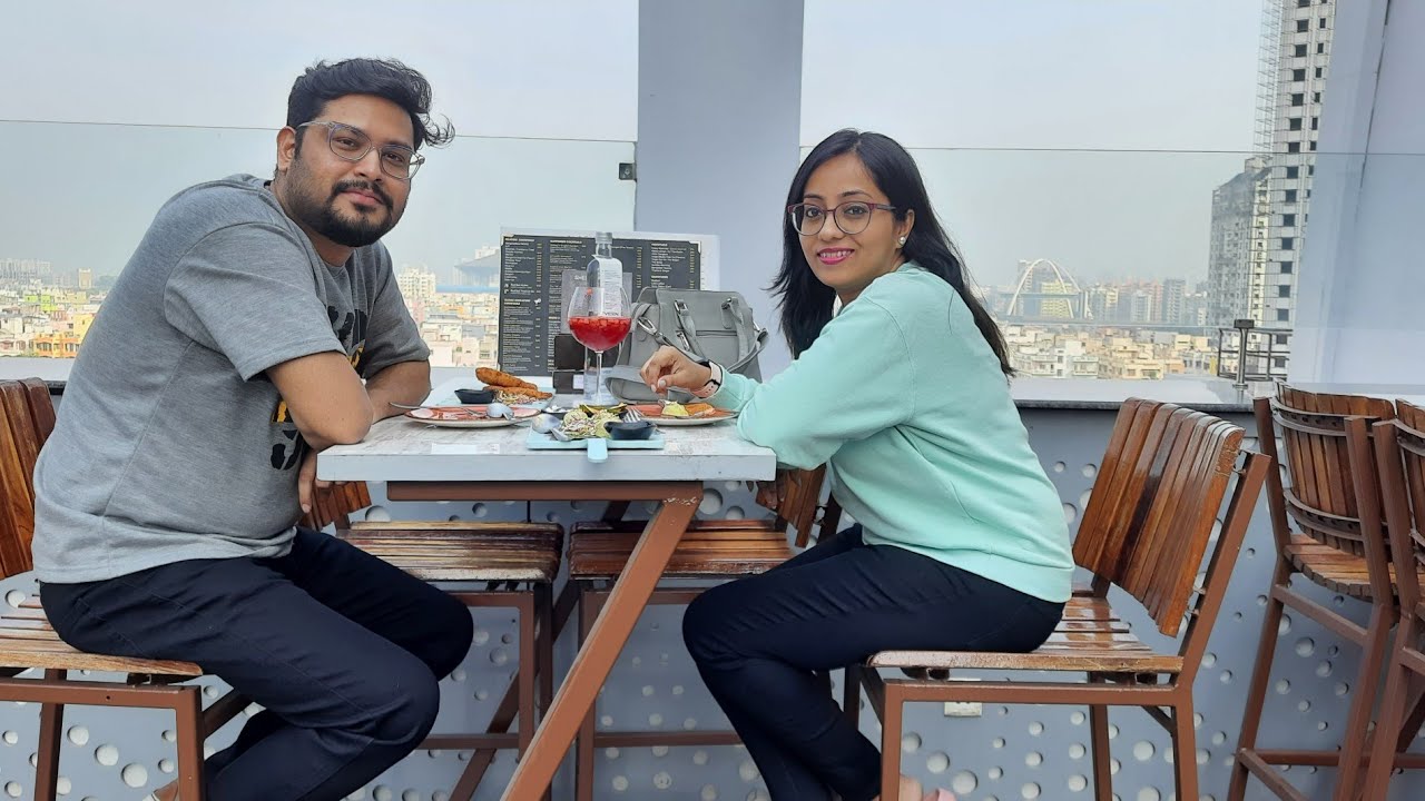 A day out at GLook The Sky Lounge | Rooftop | New Town | Kolkata | # ...