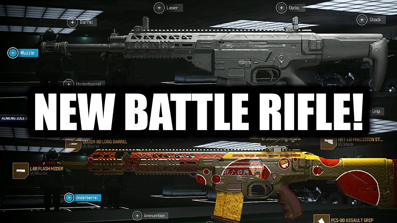 NEW BATTLE RIFLE EARLY LOOK, THE "SOA SUBVERTER" IN MW3 SEASON 2 ...