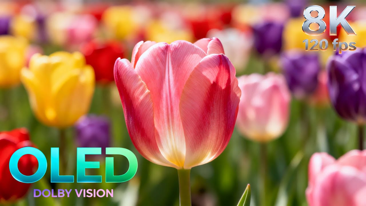 Colorful Flowers – A Visual Masterpiece | 16K HDR 240fps Dolby Vision ...