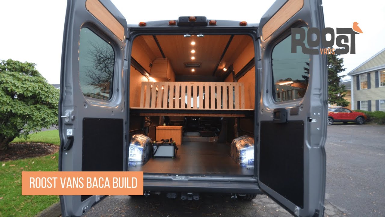 Simple Promaster Van Build - Baca - YouTube