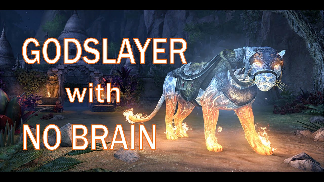 ESO - GodSlayer w/ No Brain - YouTube
