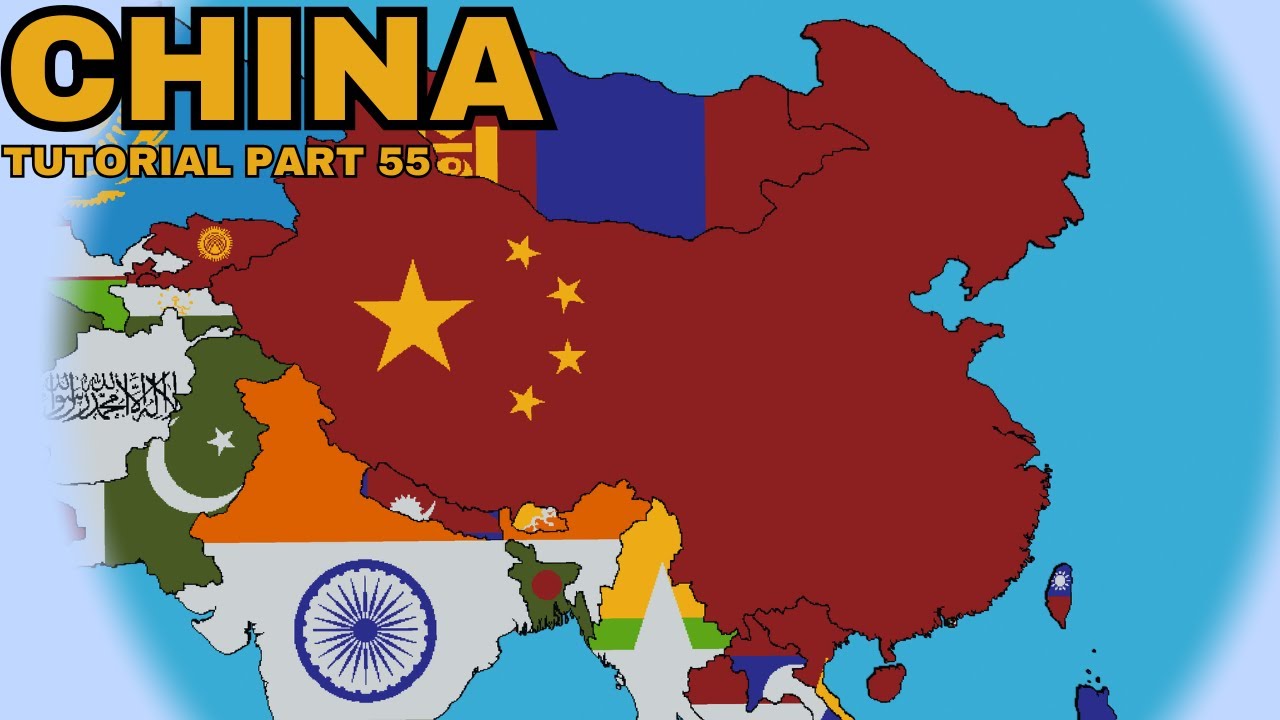 China - World Flag Map Tutorial [Part 55] [Minecraft] - YouTube