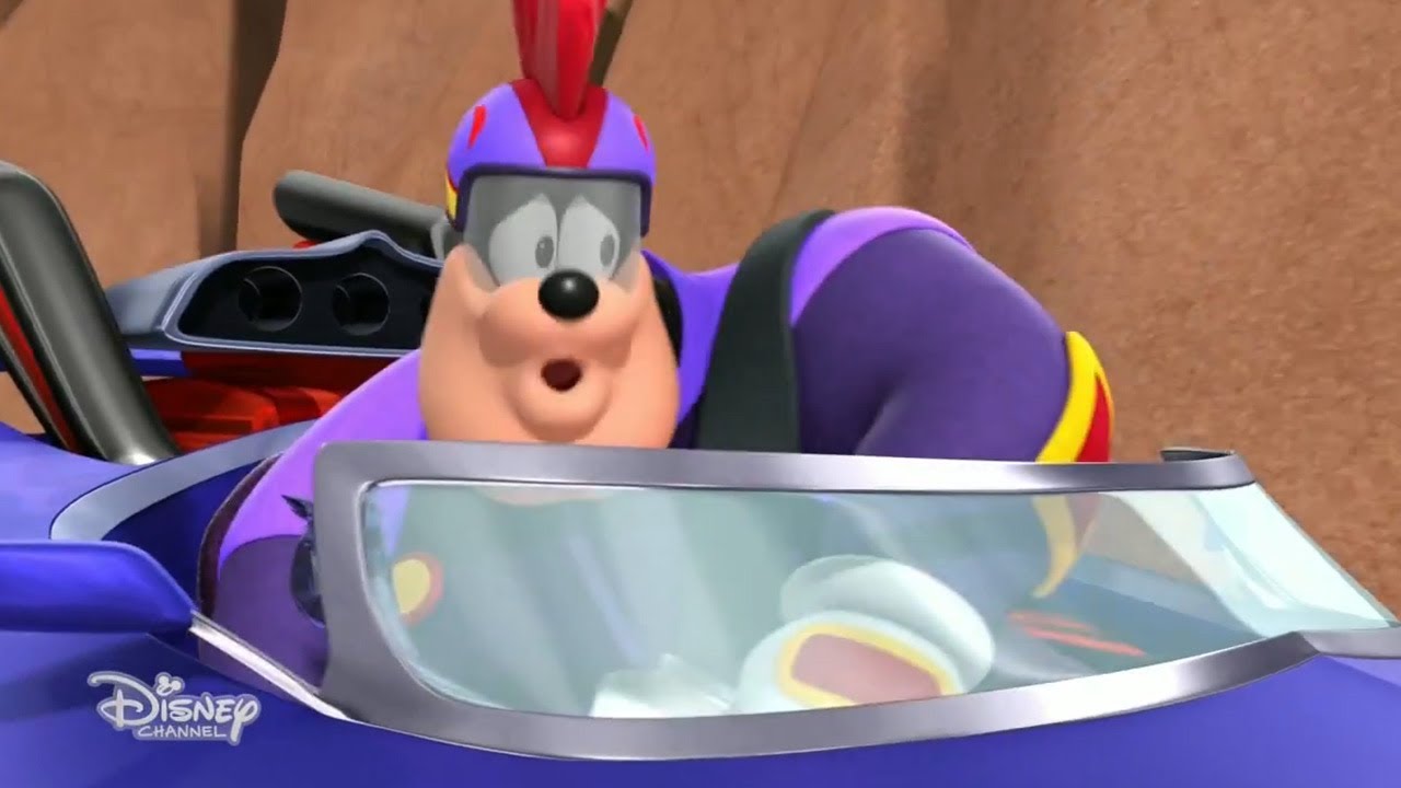 Pete Crashes Goofy To The Rescue Mickey and The Roadster Racers Happy ...