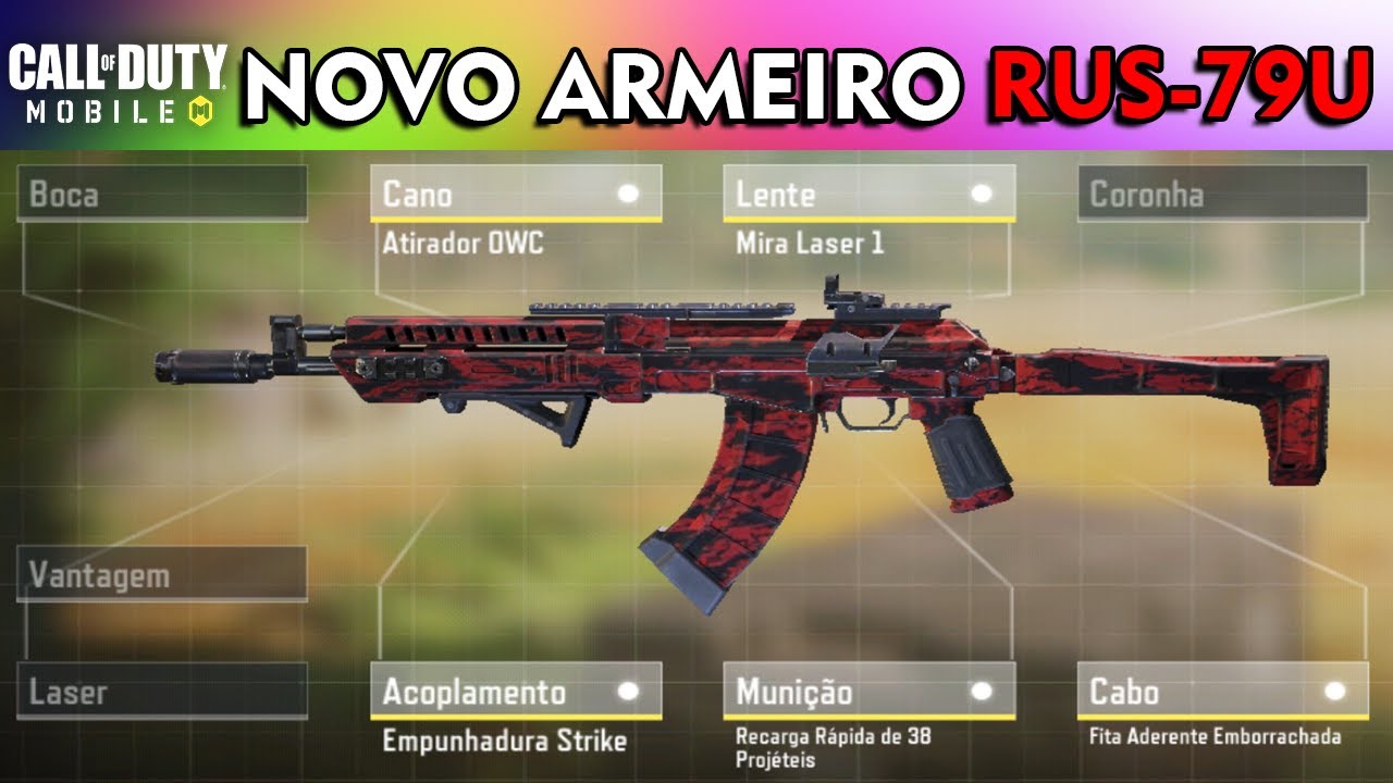 MELHOR CLASSE RUS-79U - COD MOBILE - YouTube