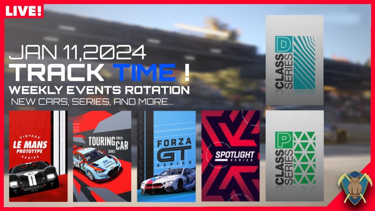 🔴 LIVE - NEW WEEKLY ROTATION [TRACK TIME] | FORZA MOTORSPORT - YouTube